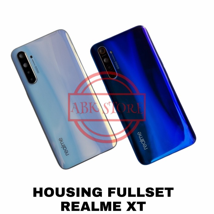 Jual Back Casing Kesing Housing Fullset Backdoor+Bezel Realme XT ...