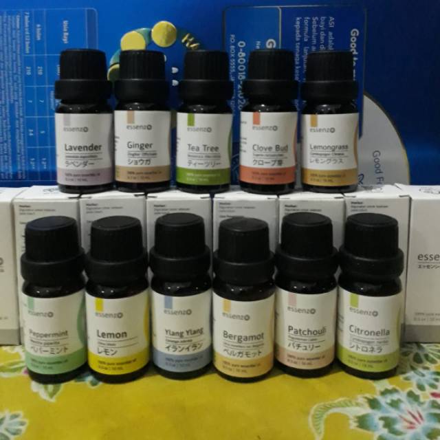 Jual Essenzo Essential Oil (10ml) Berbagai Macam Varian | Shopee Indonesia