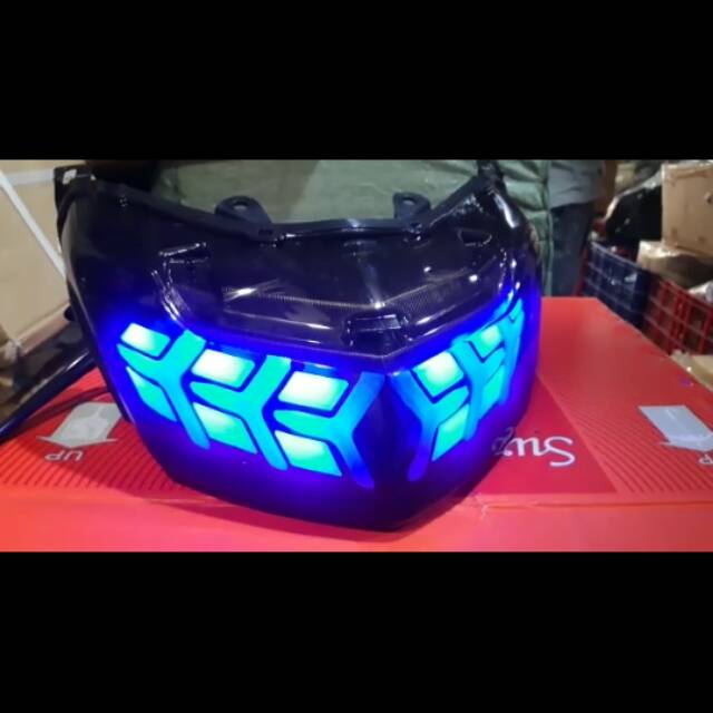 Jual Lampu Stop Lamp LED NMAX 155 Model Lamborgini | Shopee Indonesia