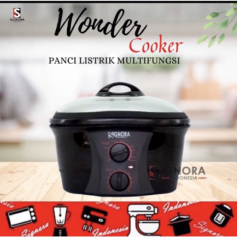 Jual NEW WONDER COOKER SIGNORA/ALAT MASAK MULTI FUNGSI | Shopee Indonesia