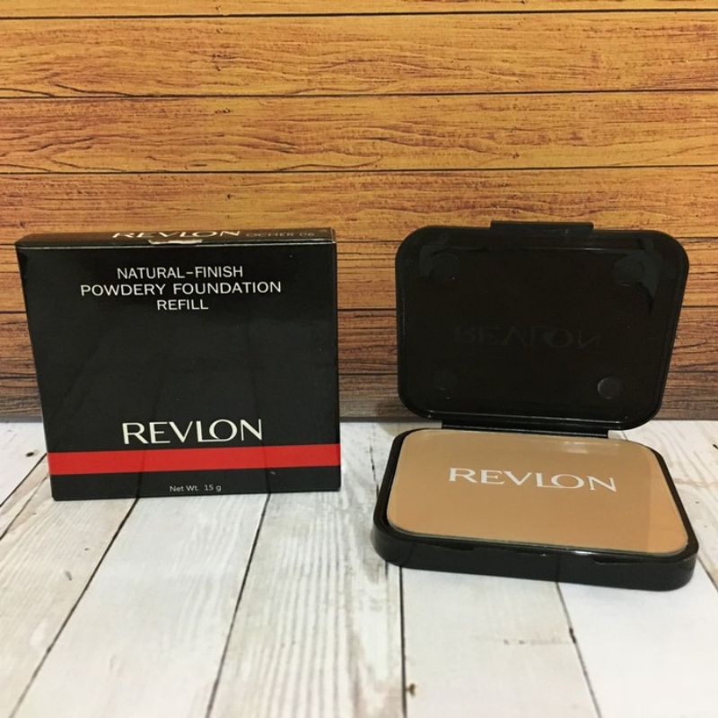 Jual Revlon Powdery Foundation Natural Finish Refill ORIGINAL | Isi ...