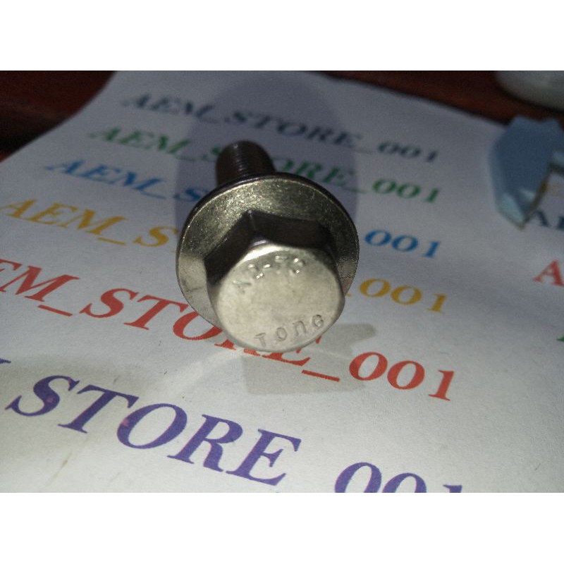 Jual Baut flange M12 x 40 (4cm) stainless 304 A2-70 | Shopee Indonesia