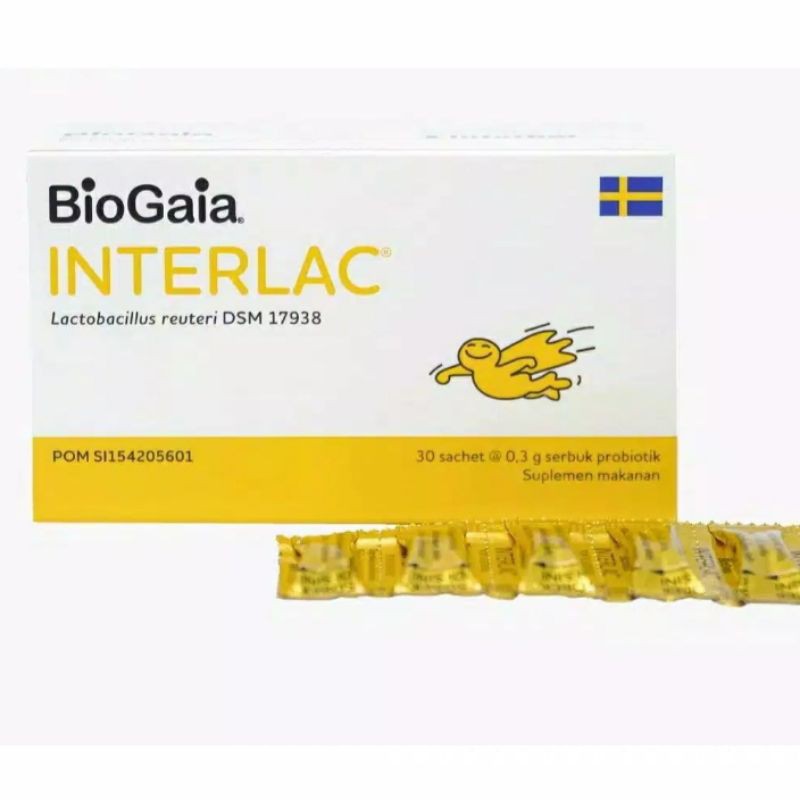 Jual Interlac sachet Probiotic Interbat Harga per Sachet | Shopee Indonesia