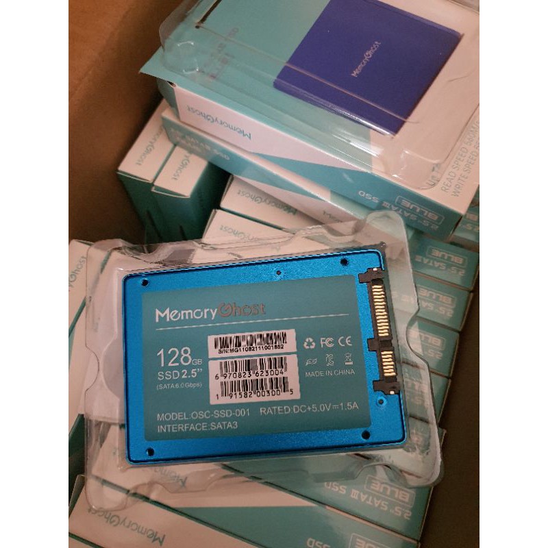 Jual SSD ( Solid State Drive ) Memory Ghost Blue Series 128 GB | Shopee ...