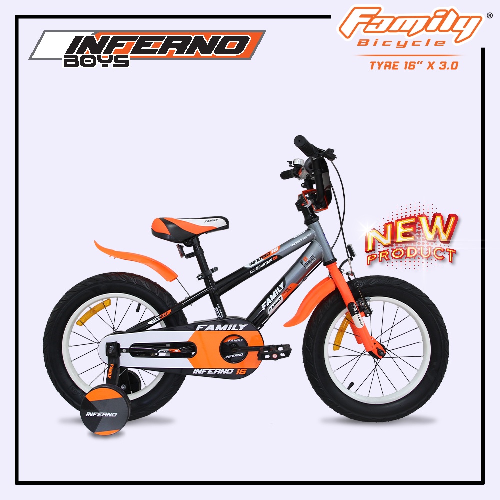 Jual SEPEDA ANAK BMX 16 FAMILY INFERNO BOY | Shopee Indonesia