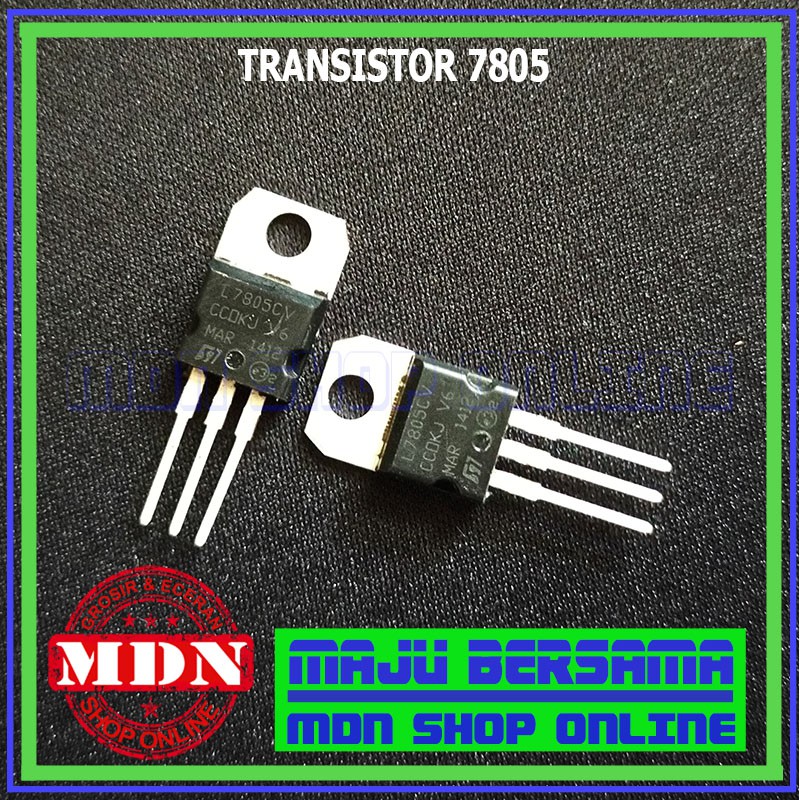Jual Transistor 7805 BAGUS ic regulator | Shopee Indonesia