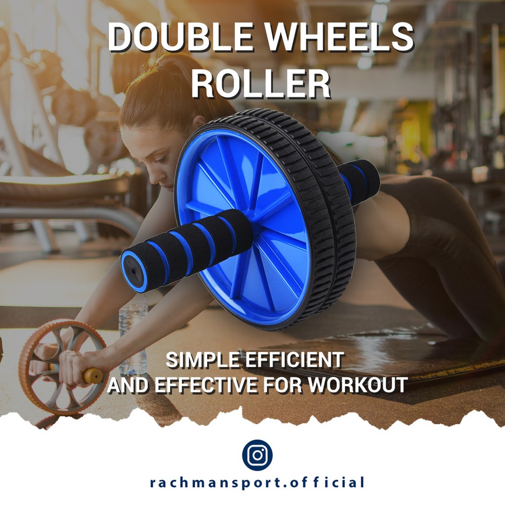 Jual DOUBLE WHEELS ROLLER (DBLRLWL) | Shopee Indonesia