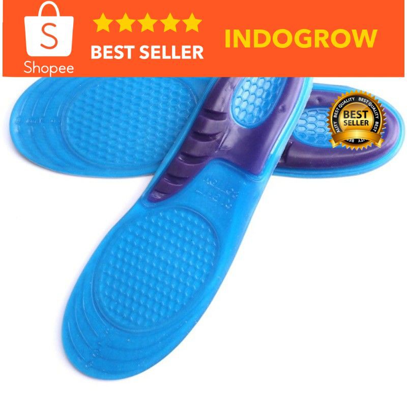 Jual DADIJIER Alas Sol Dalam Sepatu Shock Absorb Gel Orthotic Arch Size ...