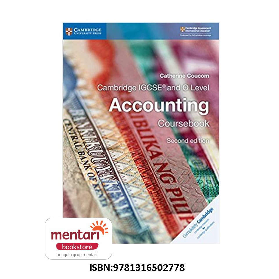 Jual Cambridge Igcse And O Level Accounting Coursebook Cambridge International Igcse Shopee