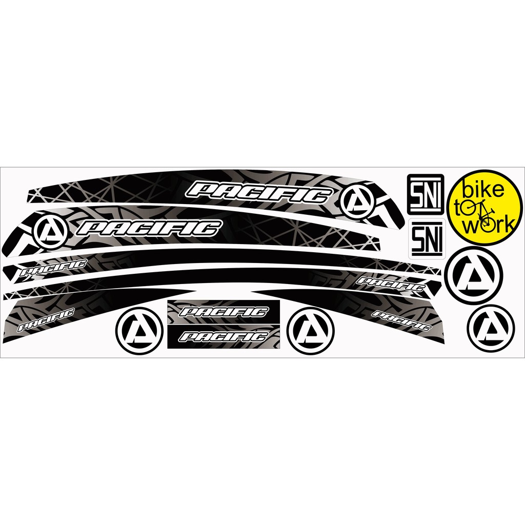 Jual STIKER VARIASI LIS POLET STIKER STICKER DECAL SEPEDA VARIASI ...