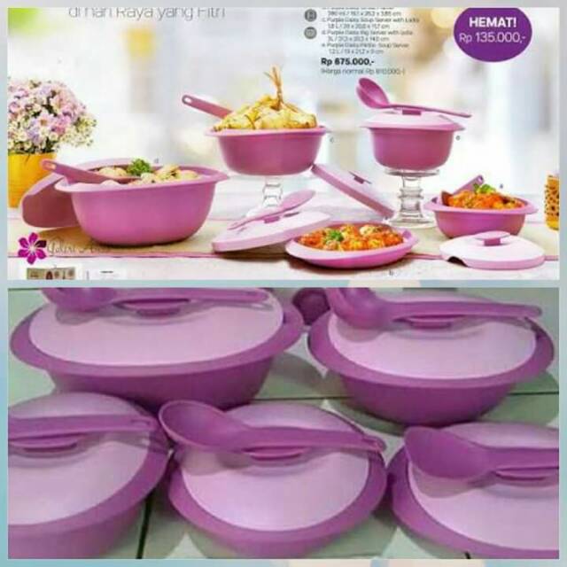Jual Purple Daisy Tupperware Ungu | Shopee Indonesia