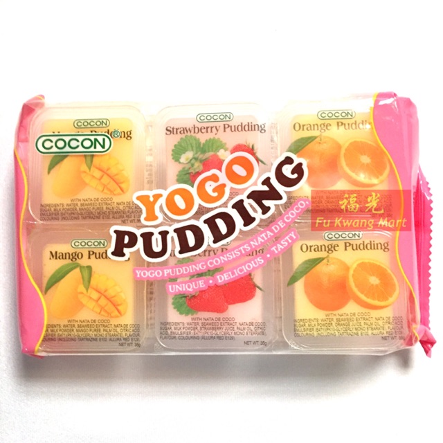 Jual Cocon Yogo Pudding Nata De Coco Puding Aneka Rasa Buah Import ...