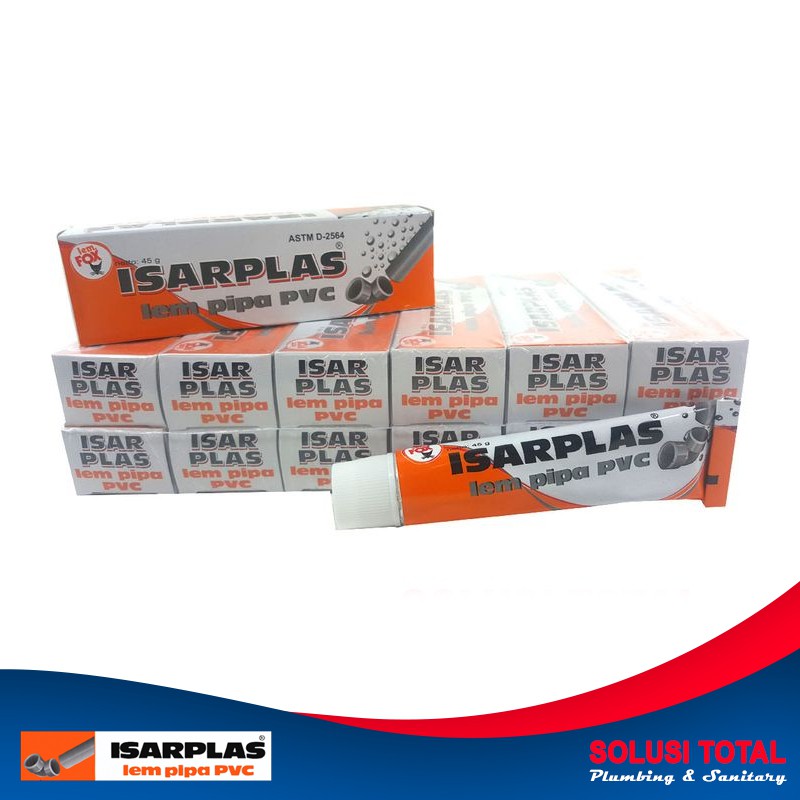 Jual Lem Fox / Pipa pralon / Fitting PVC Merk Isarplas Tube 40gr 100% Asli | Shopee Indonesia