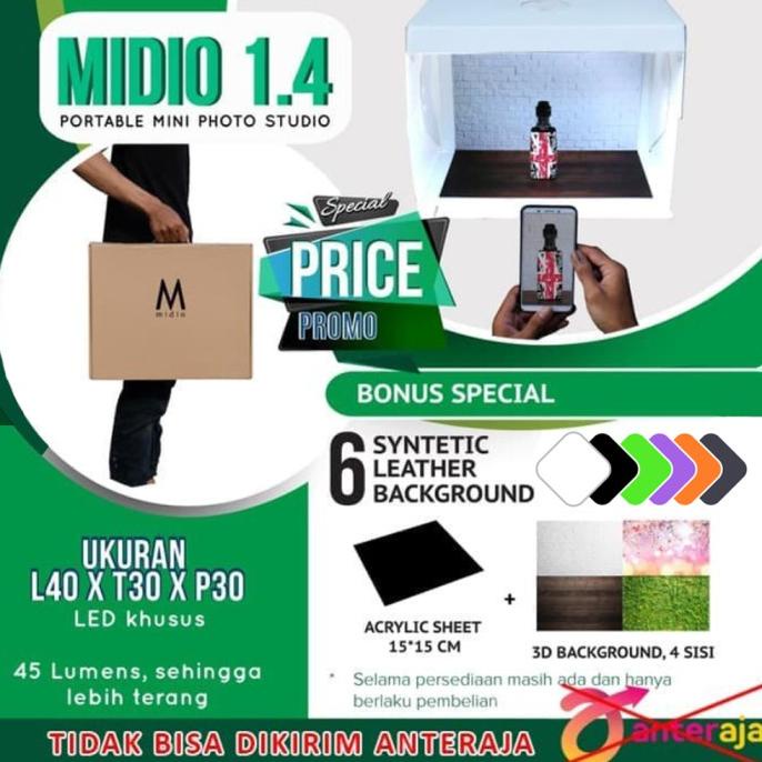 Jual Midio - Mini Studio Lipat | SOFTBOX | Shopee Indonesia