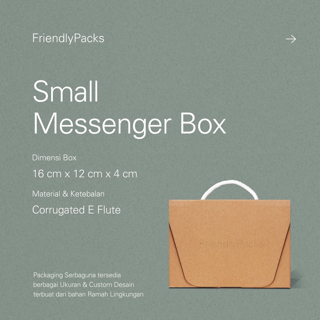 Jual Messenger Box Packaging Corrugated / Kotak Hampers Notes | Shopee ...