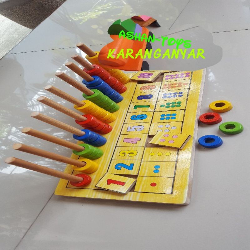 Jual Abacus,Simpoa Hitung,Angka Hitung,Puzzle Angka,Menara Angka,Peraga ...