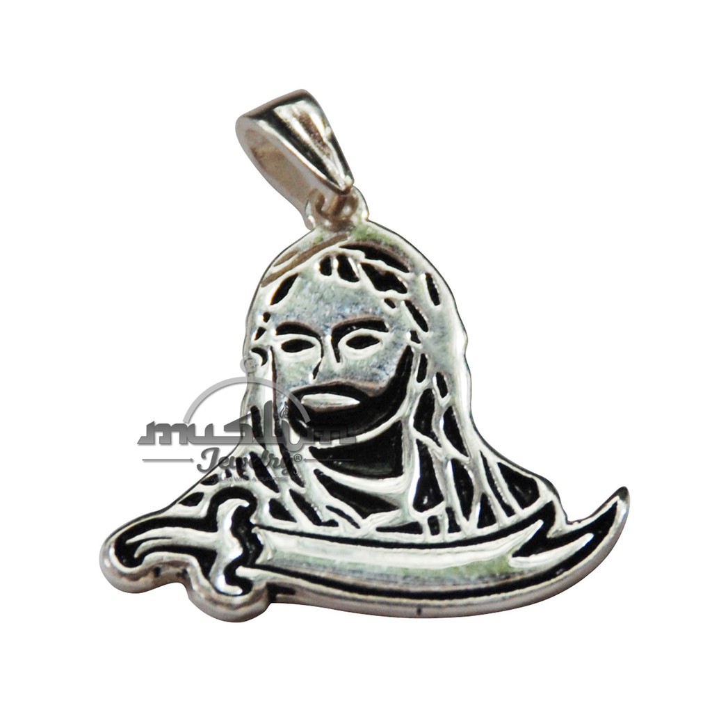 Jual Liontin Perak Murni Imam Ali & Pedang Dhul-Fiqar - Sterling Silver ...