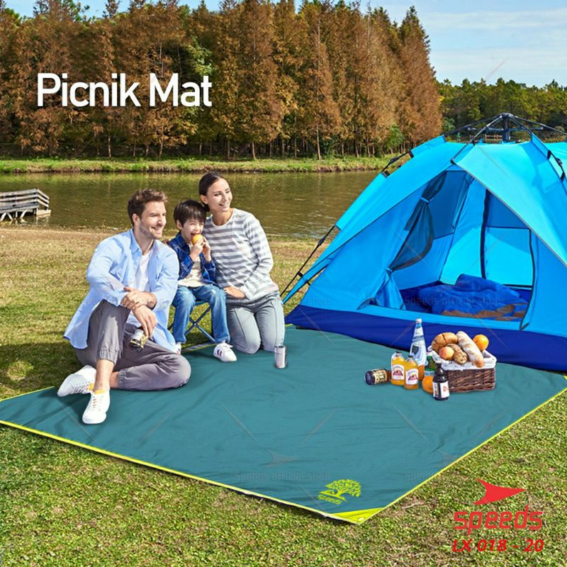 Jual tikar kemping 400x150cm,,tikar piknik tikar lipat bahan tebal ...