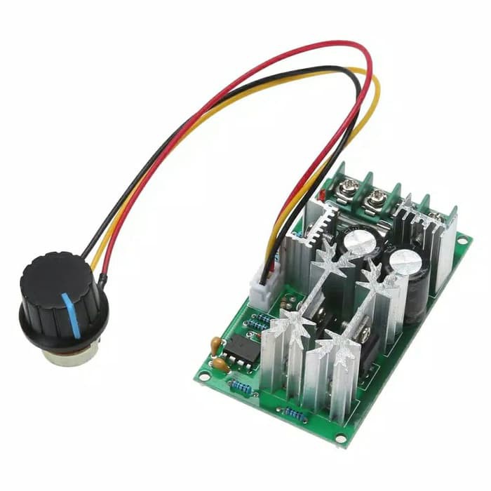 Jual 12v/24v/36v/48v 1200w 20A fan speed controller motor DC fan speed ...