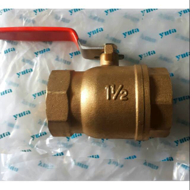 Jual Ball Valve merk Yuta 1 1/2" | Shopee Indonesia