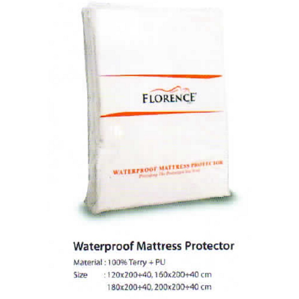 Jual FLORENCE Waterpoof Mattress Protector Ukuran 200x200cm | Shopee ...