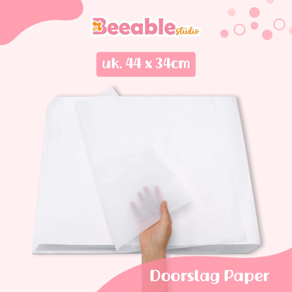 Jual [44x34cm] Paper Wrap / Kertas Doorslag Duslak Tissu Packaging ...