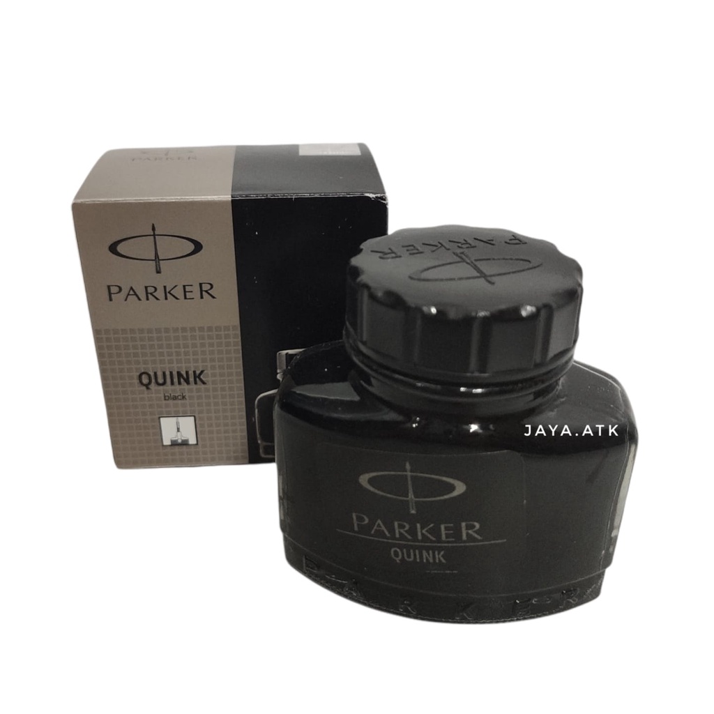 Jual TINTA PULPEN PARKER PENA QUICK INK FOUNTAIN REFILL BOTOL 57 ML ...