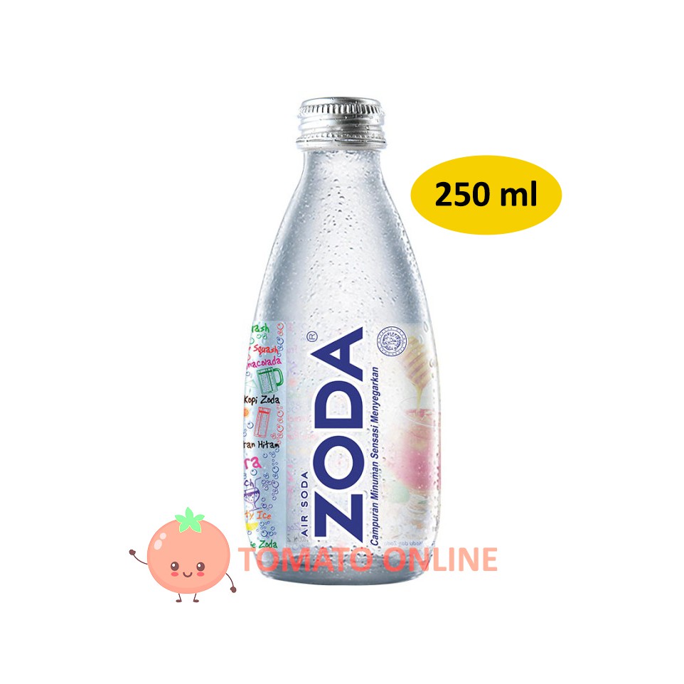 Jual Zoda Water / Air Soda / Botol 250 ml / 250ml | Shopee Indonesia