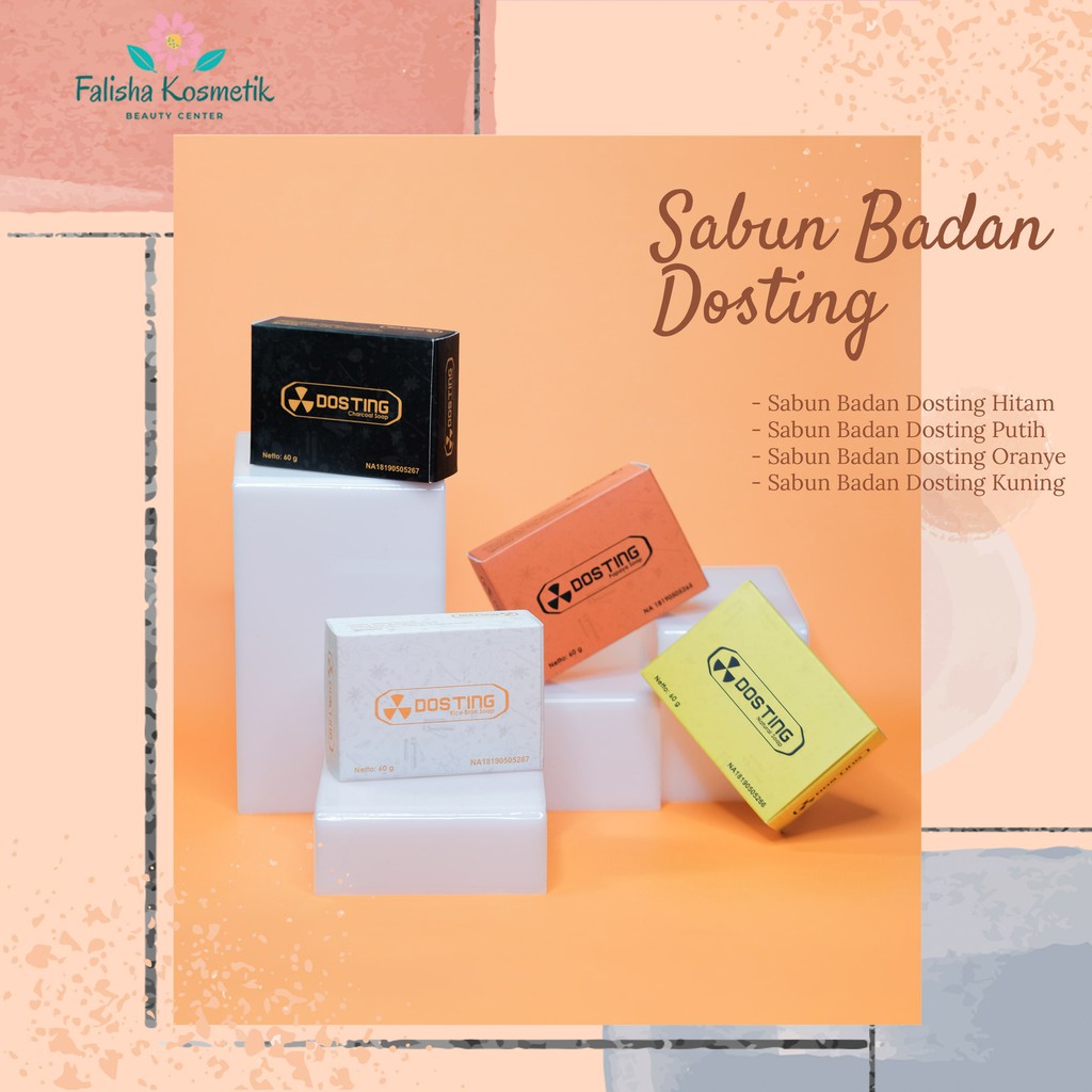Jual Sabun Dosting Whitening Natural Soap Pemutih BPOM Halal | Shopee ...