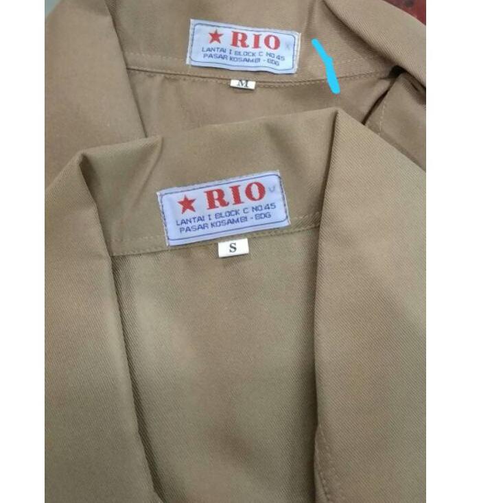 Jual [KODE PRODUK RGIZT6494] KEMEJA SERAGAM PRAMUKA PEMBINA WANITA ...