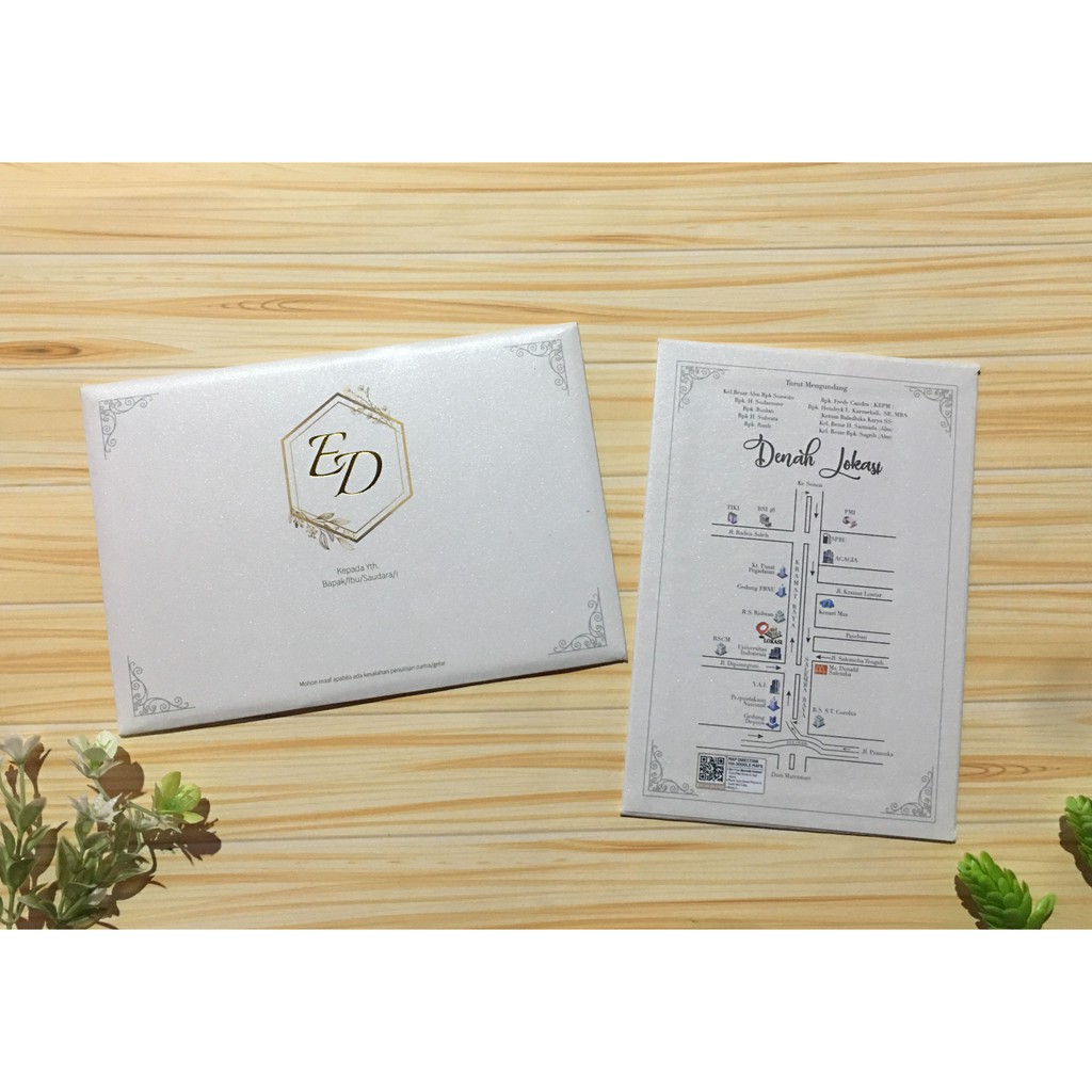 Jual Undangan Pernikahan Hard Cover Landscape | Shopee Indonesia