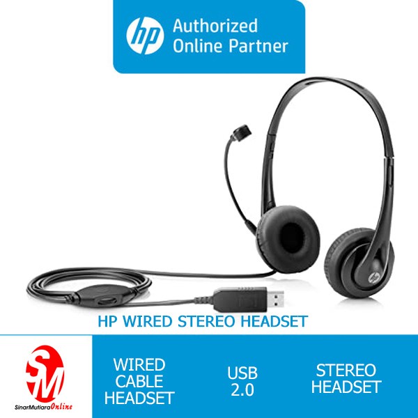 Jual Headset HP USB-A Stereo Wired | Shopee Indonesia