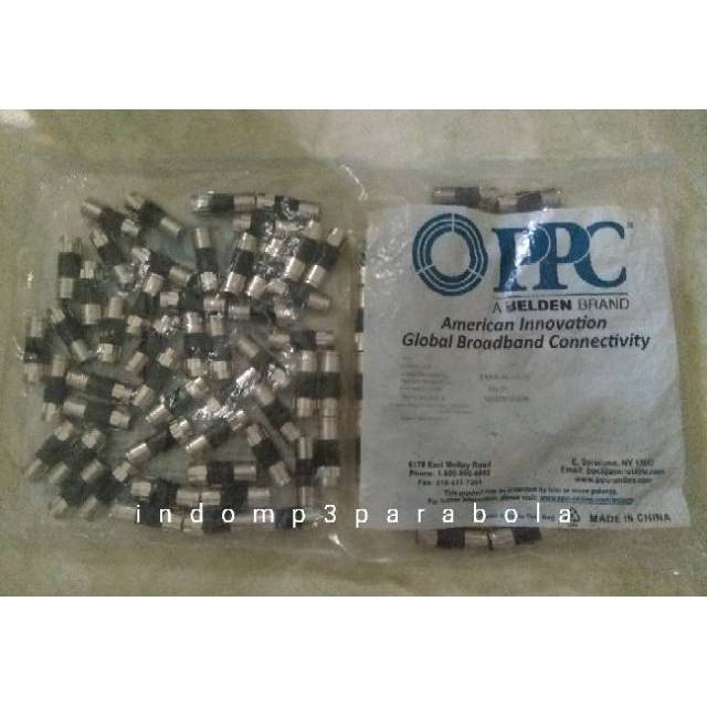 Jual Konektor kompress Rg6 PPC Belden, sebungkus isi 50 | Shopee Indonesia