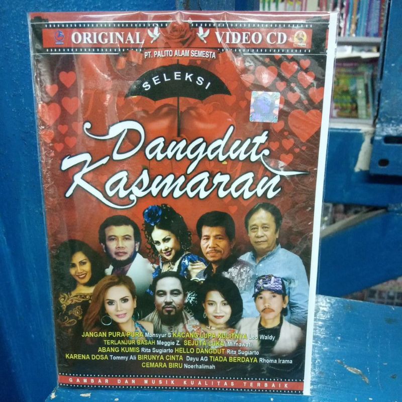 Jual vcd original seleksi dangdut kasmaran | Shopee Indonesia
