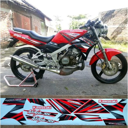 Jual Striping Ninja Ss 2013 Variasi Warna Merah Cuting Mesin Kuat ...