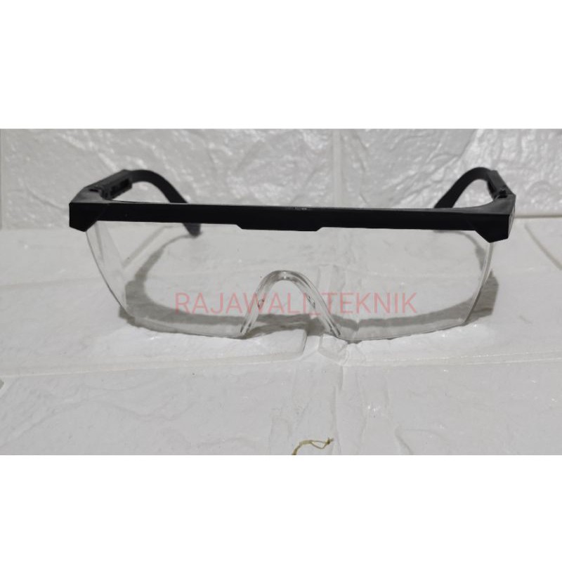 Jual Kacamata safety clear Standard K3 Anti FOGGING | Shopee Indonesia