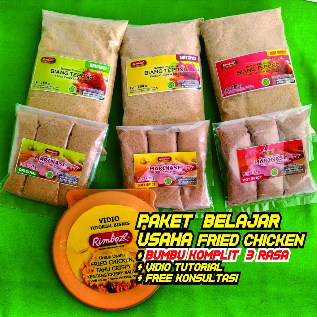 Jual Paket PEMULA Belajar Usaha Fried Chicken, Bumbu fried chicken ... Jual Paket PEMULA Belajar Usaha Fried Chicken, Bumbu fried chicken ...