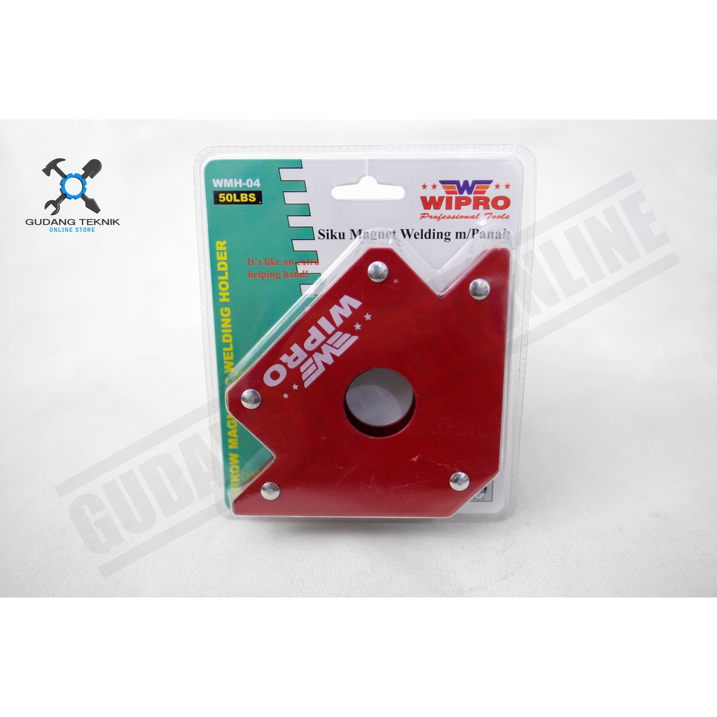Jual Siku Magnet 4" Inch 50LBS WIPRO WMH04 / Welding Magnet Siku Las ...