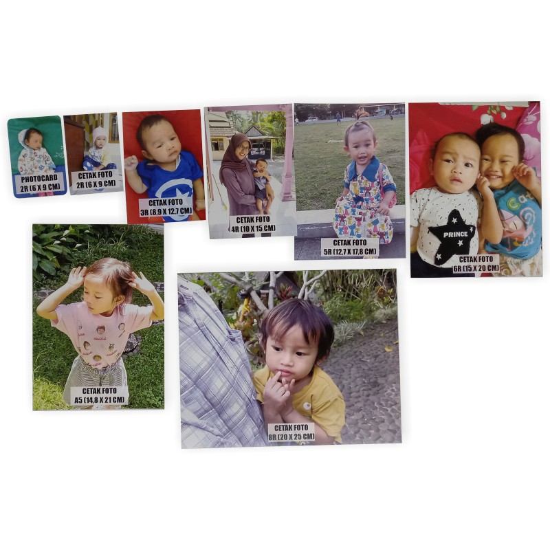 Jual CETAK FOTO LAMINASI GLOSSY (2R, PHOTOCARD 2R, 3R, 4R, 5R, 6R, 8R ...
