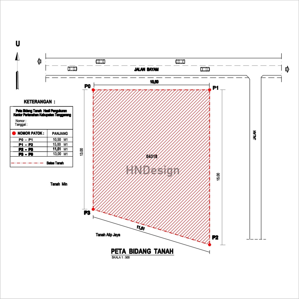 Jual Peta Bidang Tanah File DWG AutoCAD Untuk PBG dan IMB Izin ...
