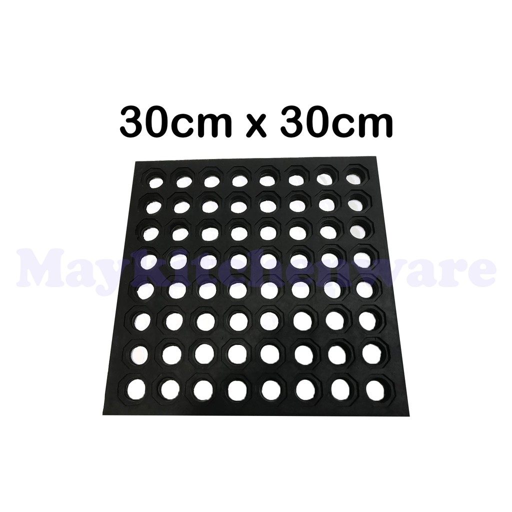 Jual Keset Karpet Karet Kompos Lubang 40 x 60 cm Anti Slip Licin Lantai ...