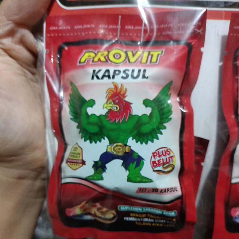 Jual Provit kapsul/vitamin ayam isi 30 kapsul | Shopee Indonesia