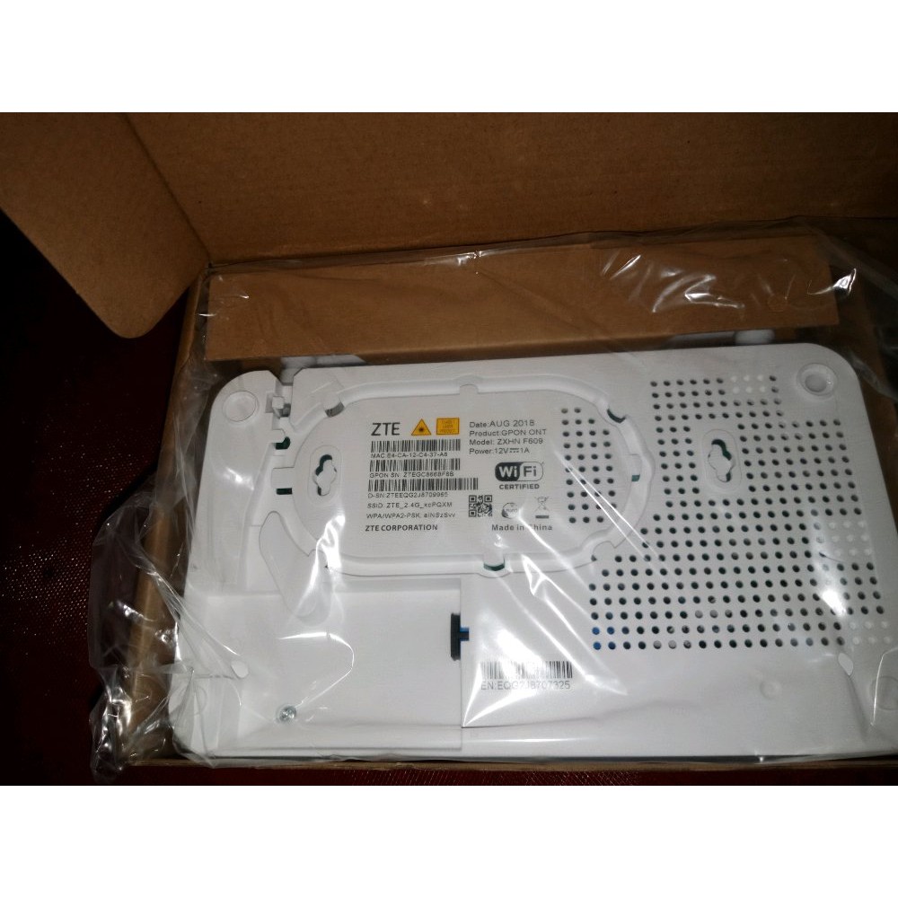 Jual Modem Router GPON ONT ZTE ZXHN F609 | Shopee Indonesia
