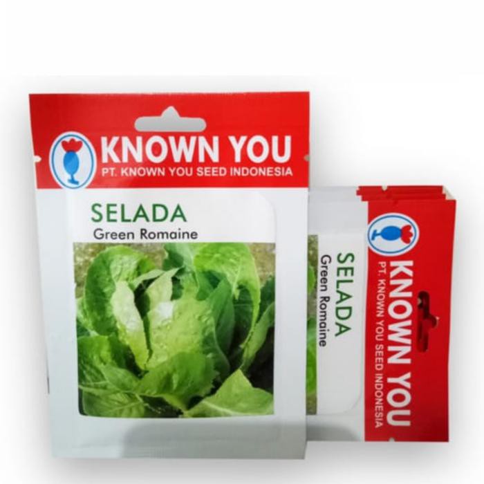 Jual benih bibit selada green romaine known you seed kys | Shopee Indonesia