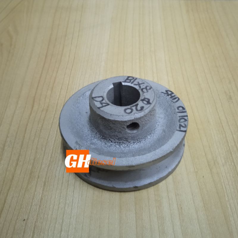 Jual pulley pully puli jalur cor B1 x 8 cm / 3 inch as 18 mm, 19 mm, 20 ...