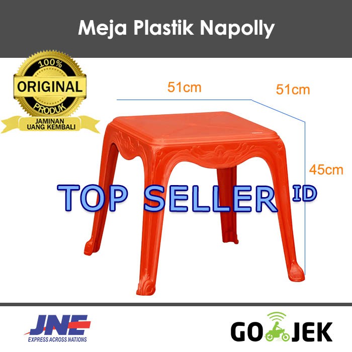 Jual Meja Plastik Napolly Meja Tamu Teras | Shopee Indonesia