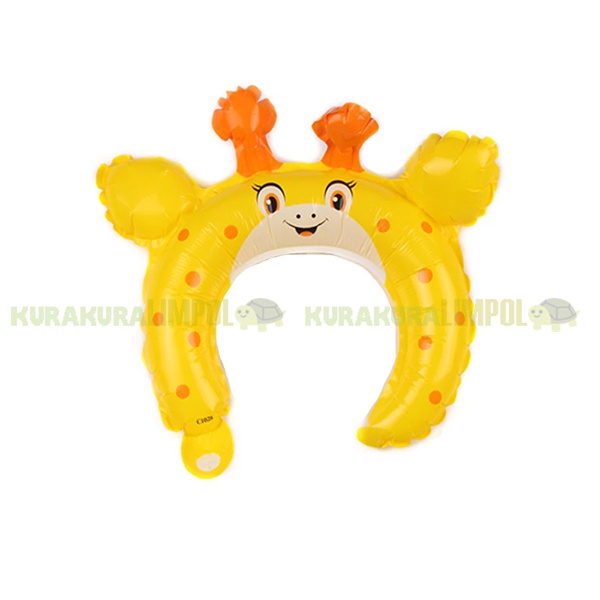Jual Balon Foil Bando Karakter Hewan Animal Bando Bandana Anak Ulang ...