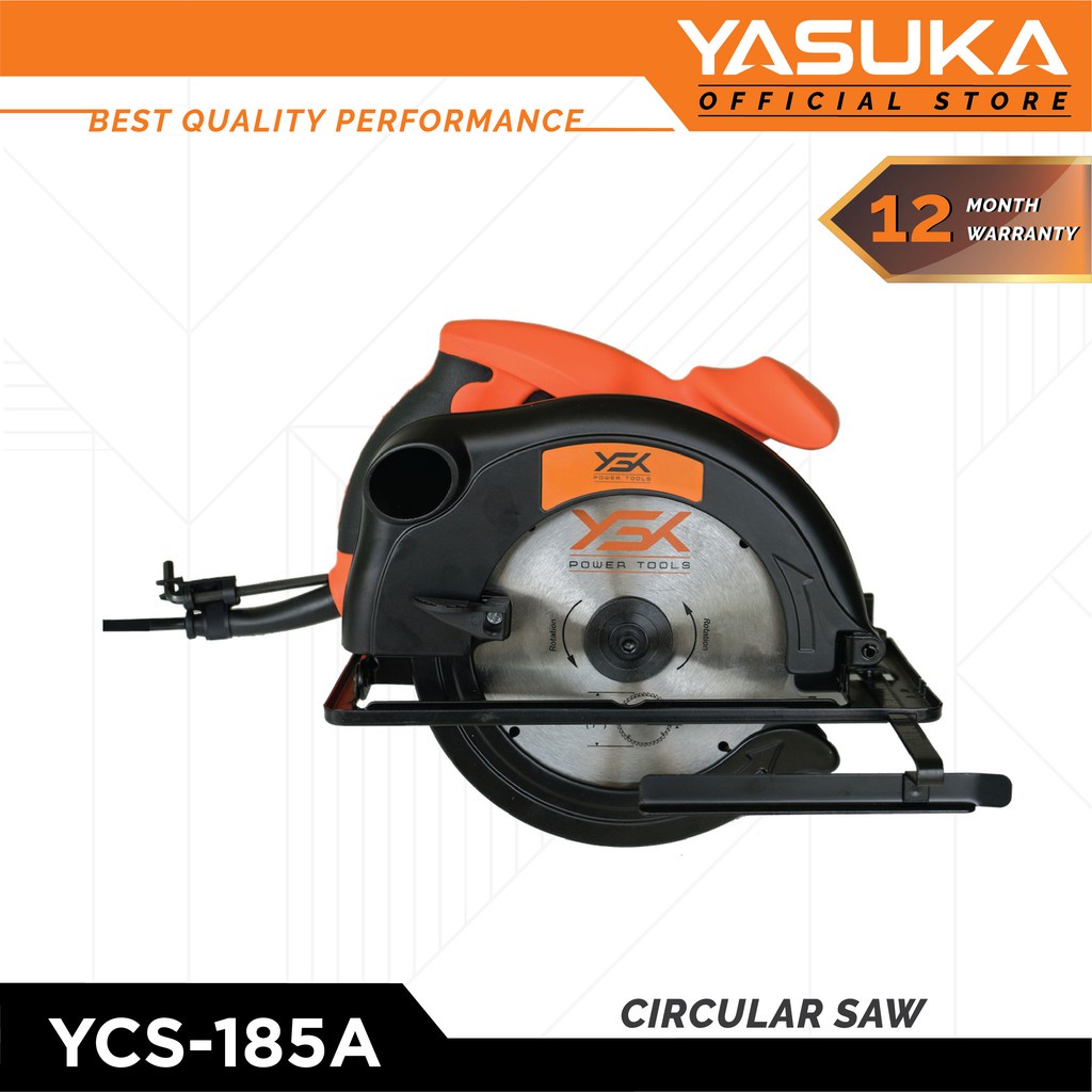 Jual Mesin Potong Kayu / Circular Saw Yasuka YCS-185A / COD | Shopee ...