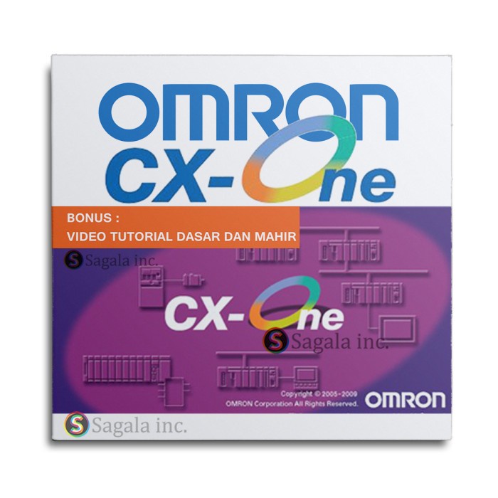 Jual (READY) PLC Software Omron CX ONE 4.4 Bonus Video Tutorial CXONE 4 ...