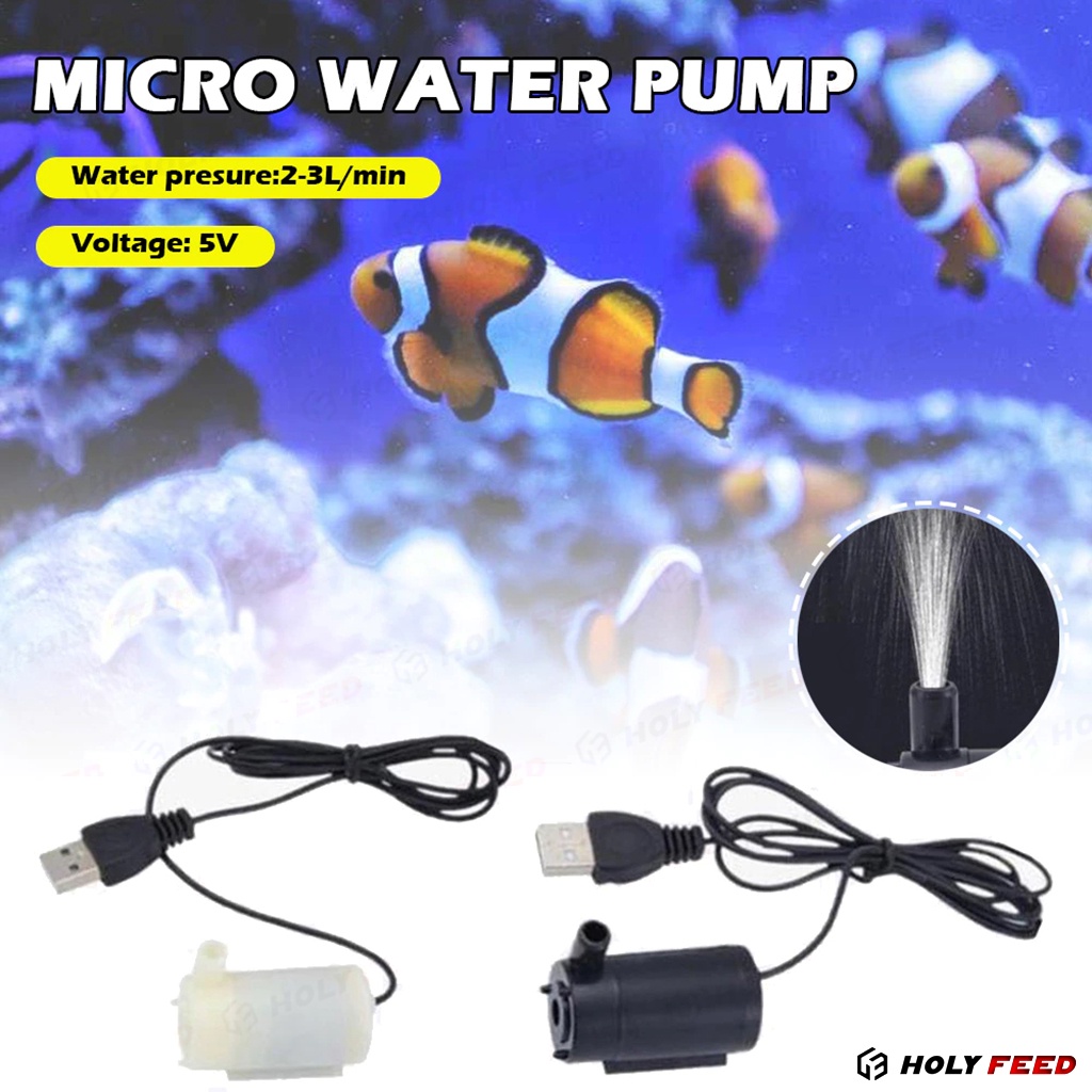 Jual Pompa Mini Micro Mini Submersible Water Pump Fish Tank Aquarium ...